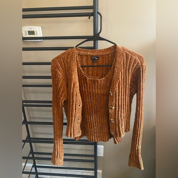art class | Matching Sets | Art Class Chenille Cardigan And Tank Set ...